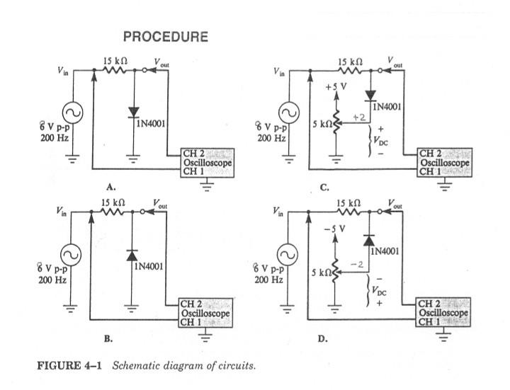 Solved ( ) 1. For the positive limiter circuit of Figure | Chegg.com
