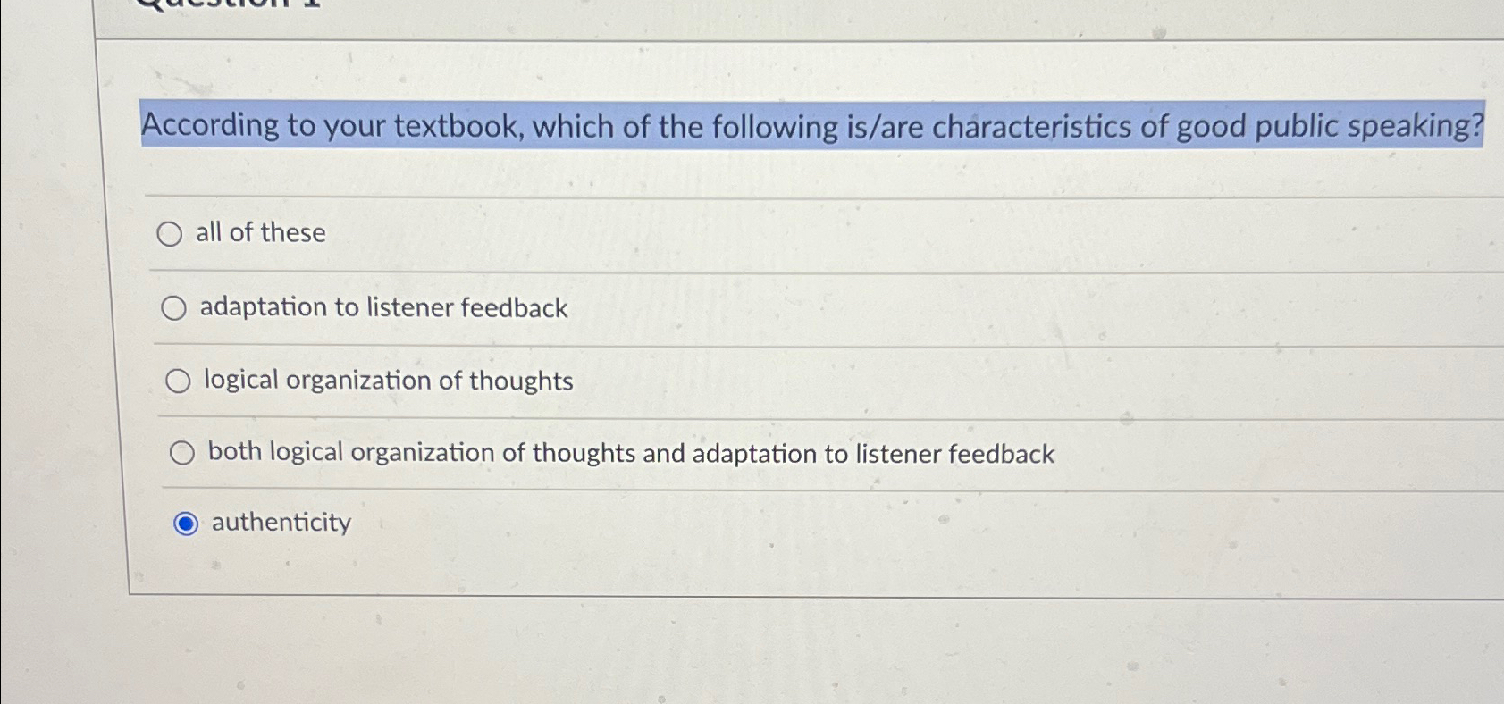 Solved According to your textbook, which of the following | Chegg.com