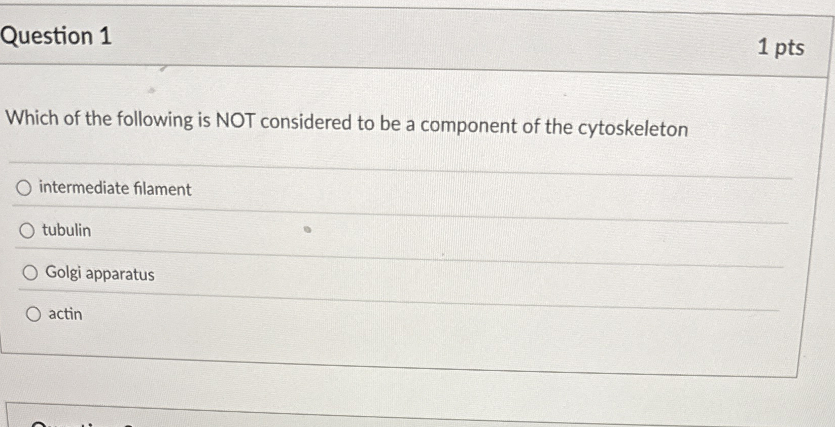 Solved Question 11 ﻿ptsWhich of the following is NOT | Chegg.com