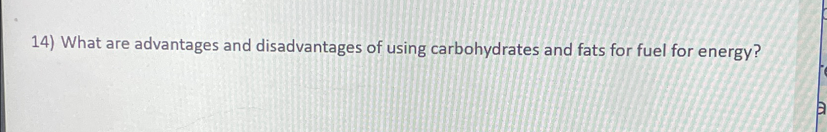 Solved What are advantages and disadvantages of using | Chegg.com