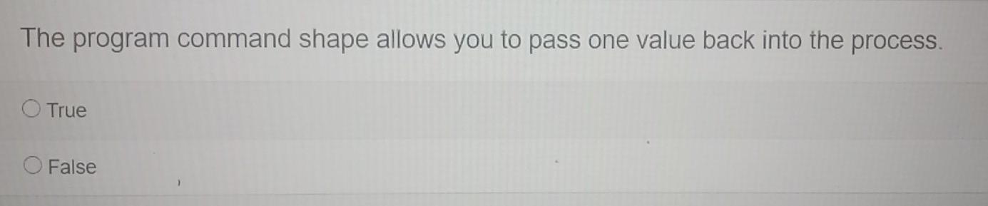 Solved You can persist a Dynamic Process Property and | Chegg.com