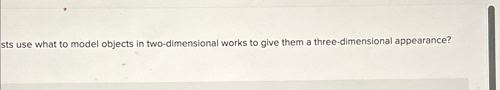 Solved sts use what to model objects in two-dimensional | Chegg.com