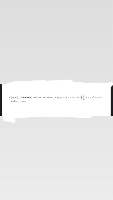 Solved 3. lpe (Chain Rube) Une chain rule to find out | Chegg.com