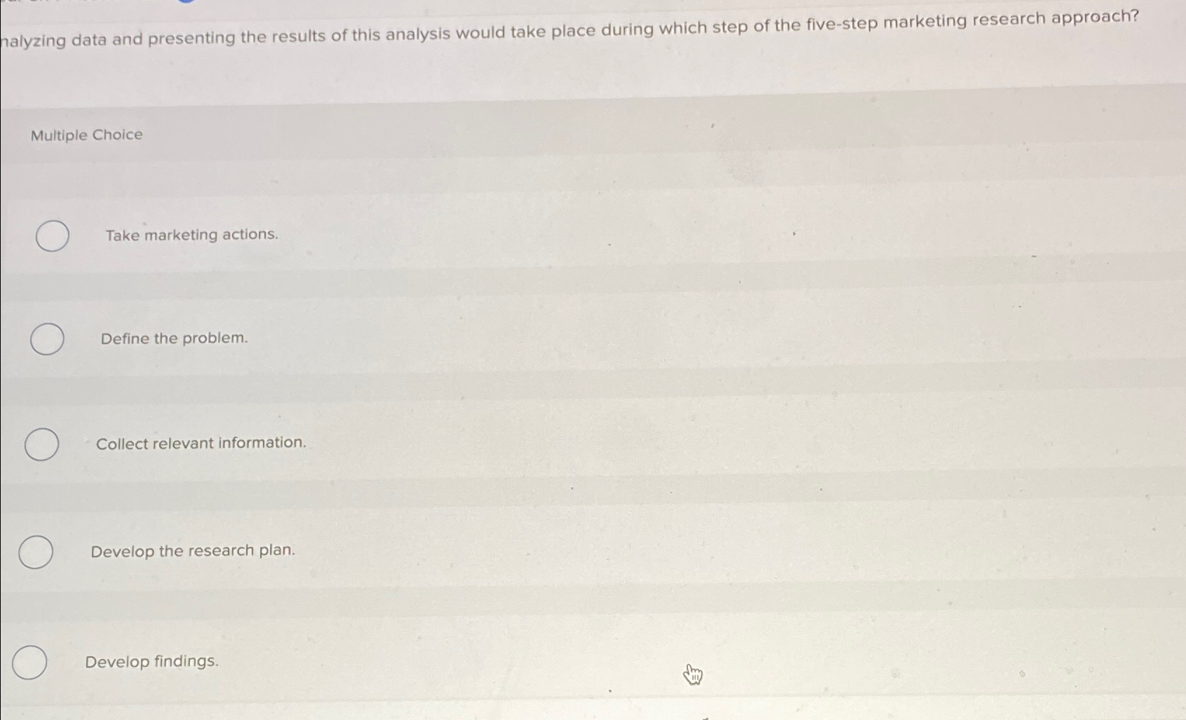 Solved halyzing data and presenting the results of this | Chegg.com