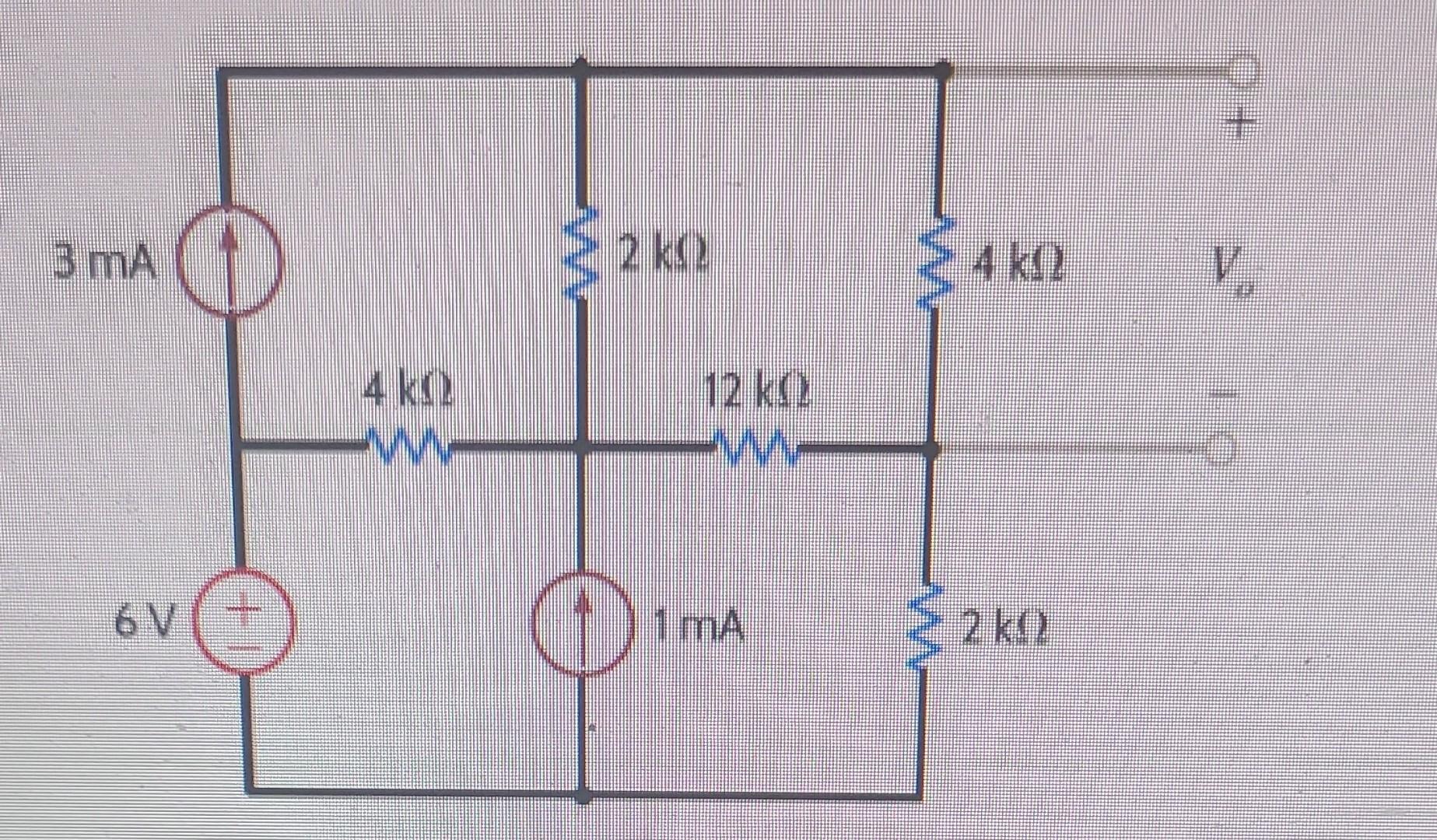 Solved Find V0 in the below figure using Thévenin's theorem. | Chegg.com