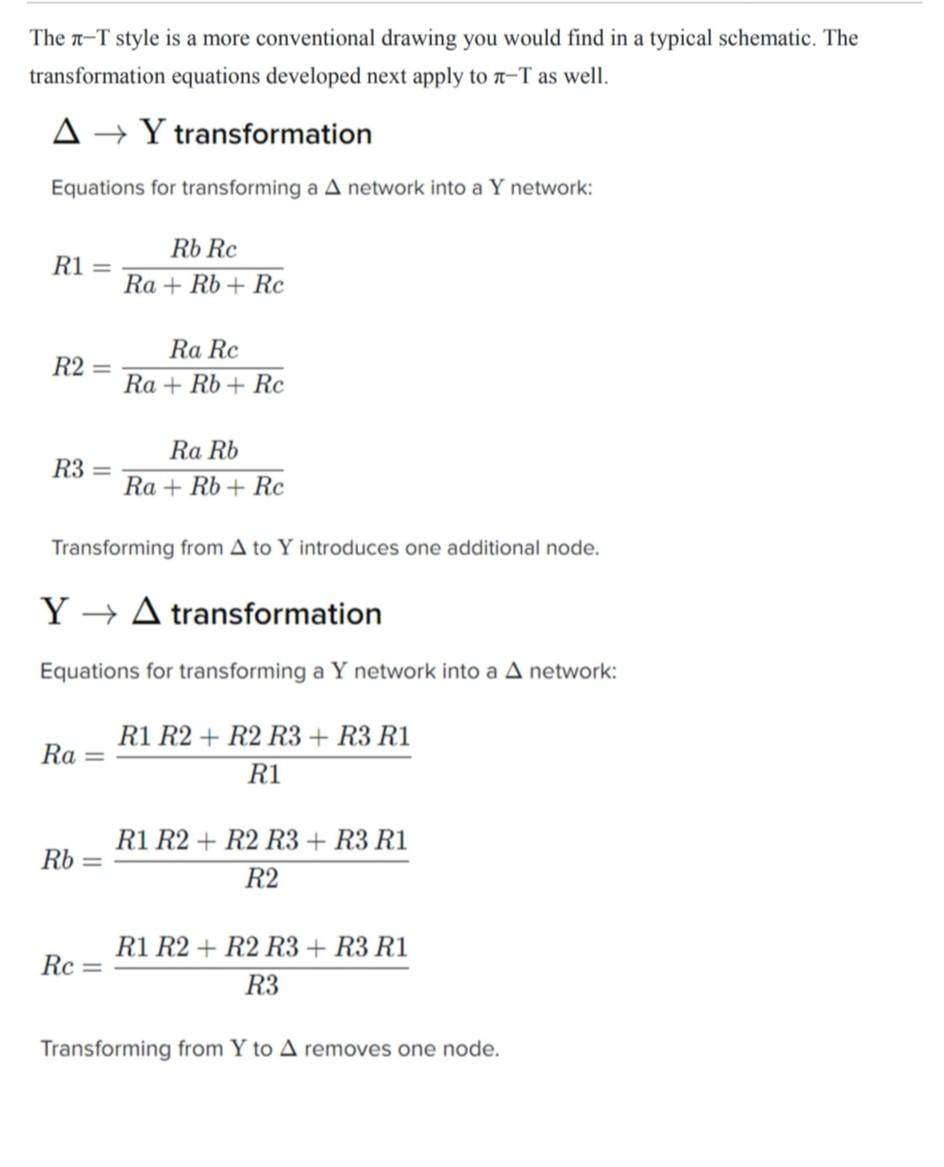 Solved Lab 5: Delta-Wye Conversion Objectives: 1. To perform | Chegg.com
