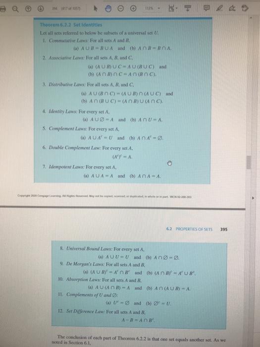 Solved In 30-40, construct an algebraic proof for the given | Chegg.com