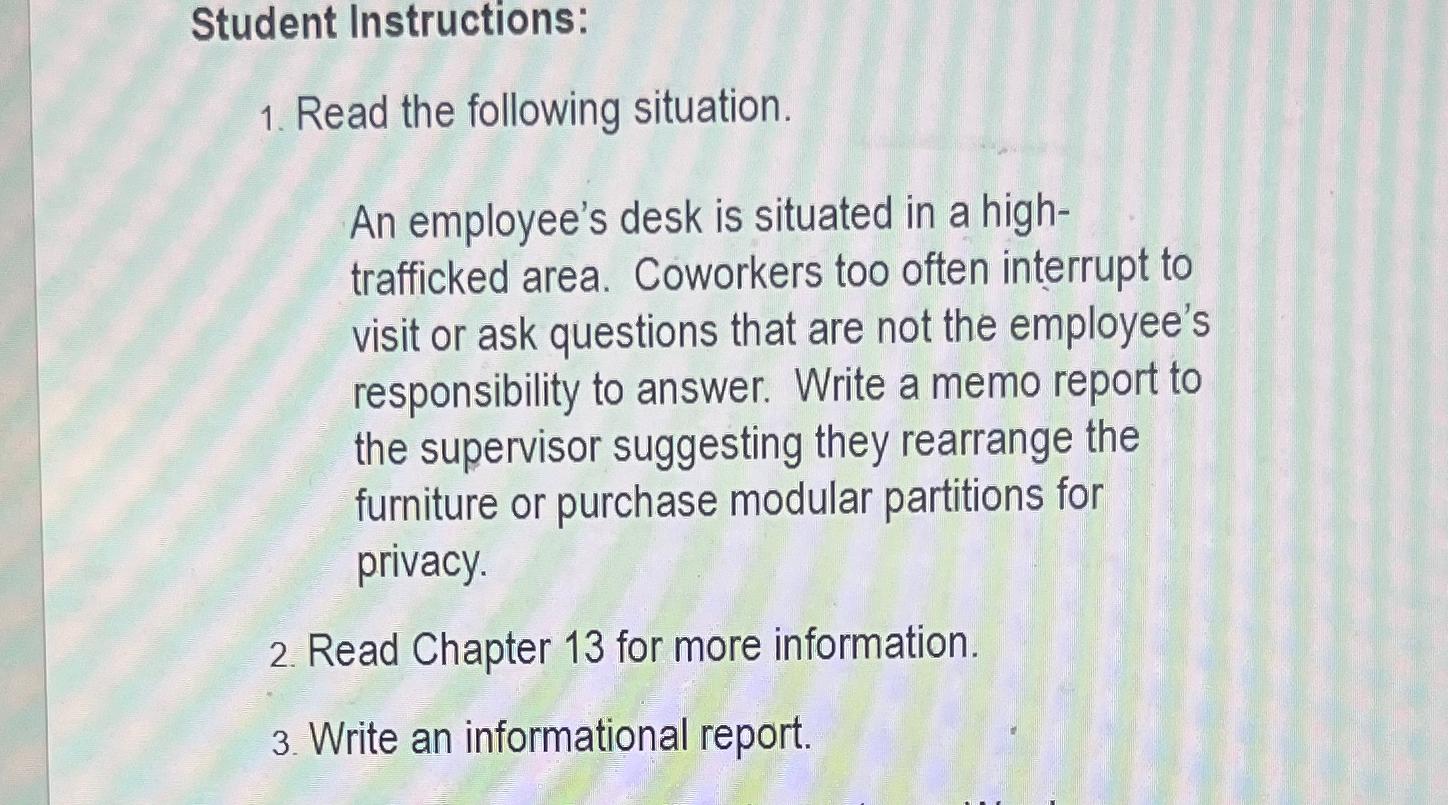 Solved Student Instructions:Read the following situation.An | Chegg.com