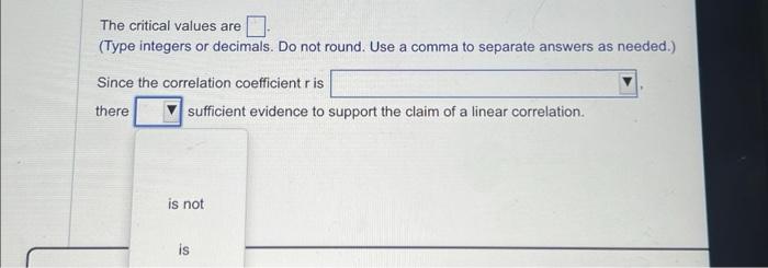 Solved Table of Critical Values of rFor a data set of brain | Chegg.com