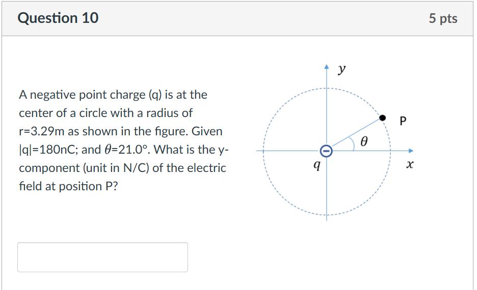 Solved q r=3.29m as ﻿shown in ﻿the figure. Given|q|=180nC; | Chegg.com