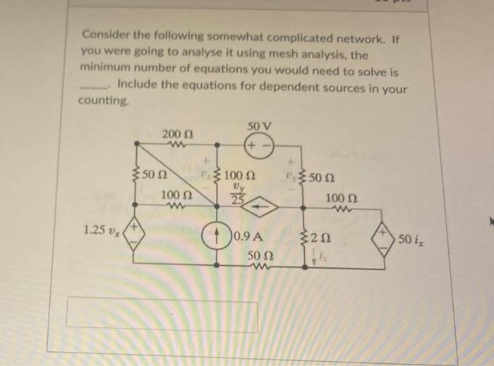 Solved Consider the following somewhat complicated network. | Chegg.com