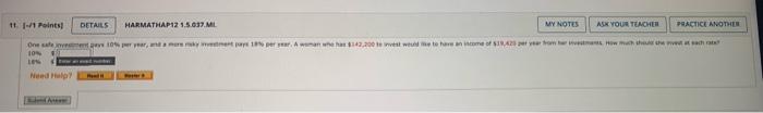 Solved 100 is Meed Help?Noed Help? 12. [1/1 Points] DETAILS | Chegg.com