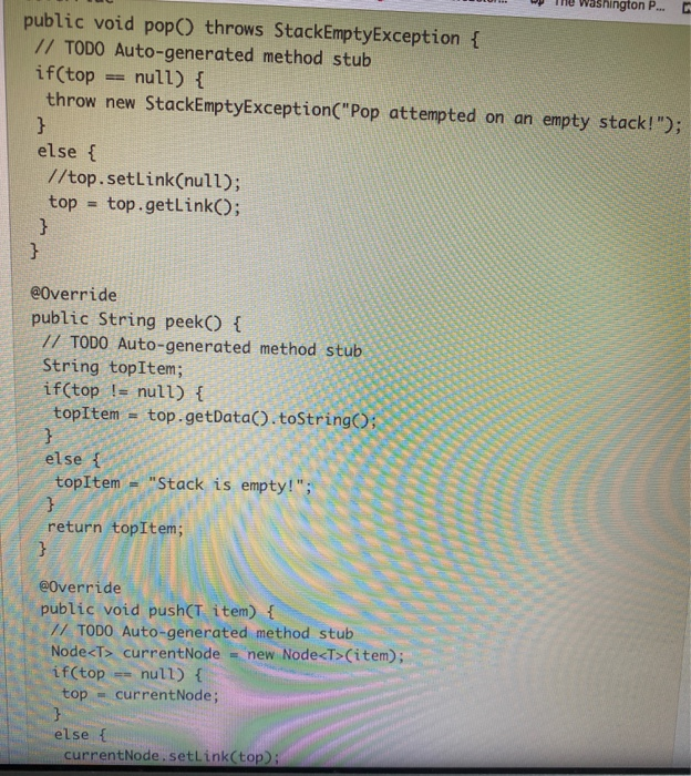 Solved Use the following Java code to answer this question: | Chegg.com