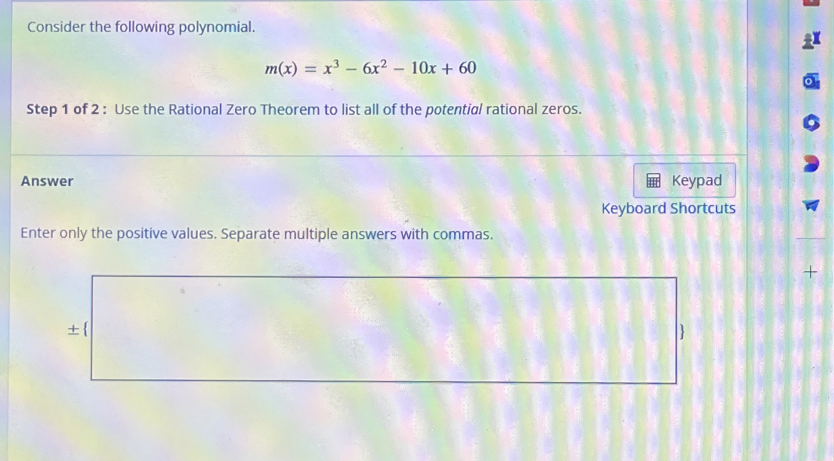 Consider the following | Chegg.com