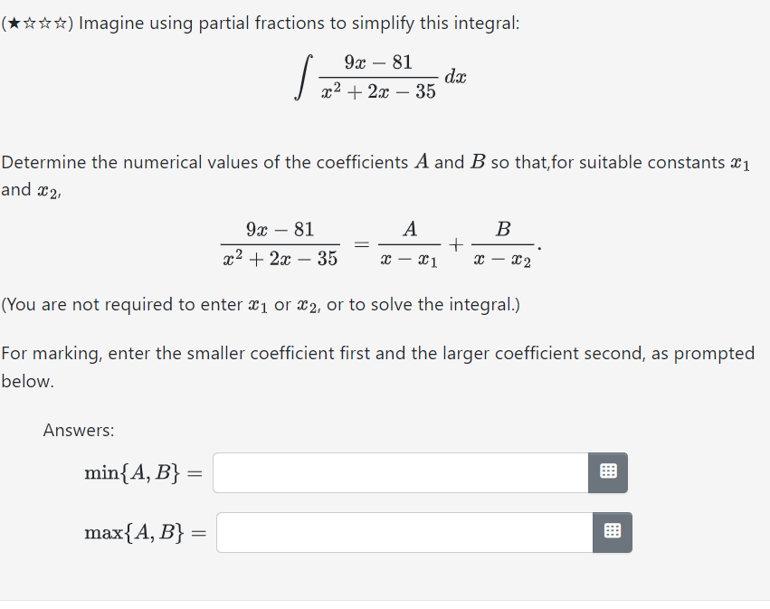 Solved ( *** 级论场) ﻿Imagine using partial fractions to | Chegg.com