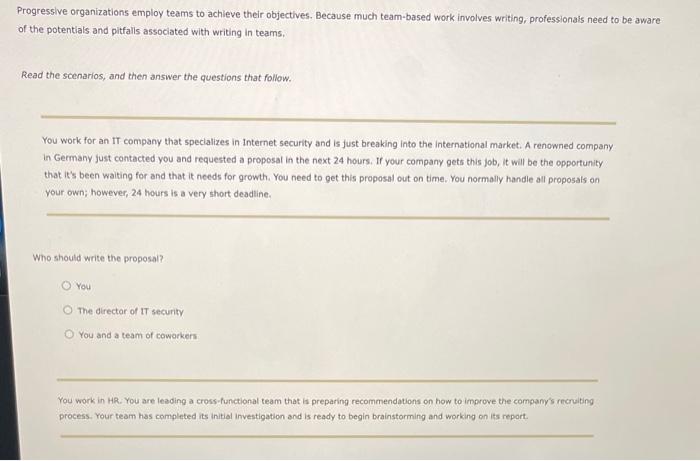 6. Grammar and Mechanics: Sentences Structure Select | Chegg.com