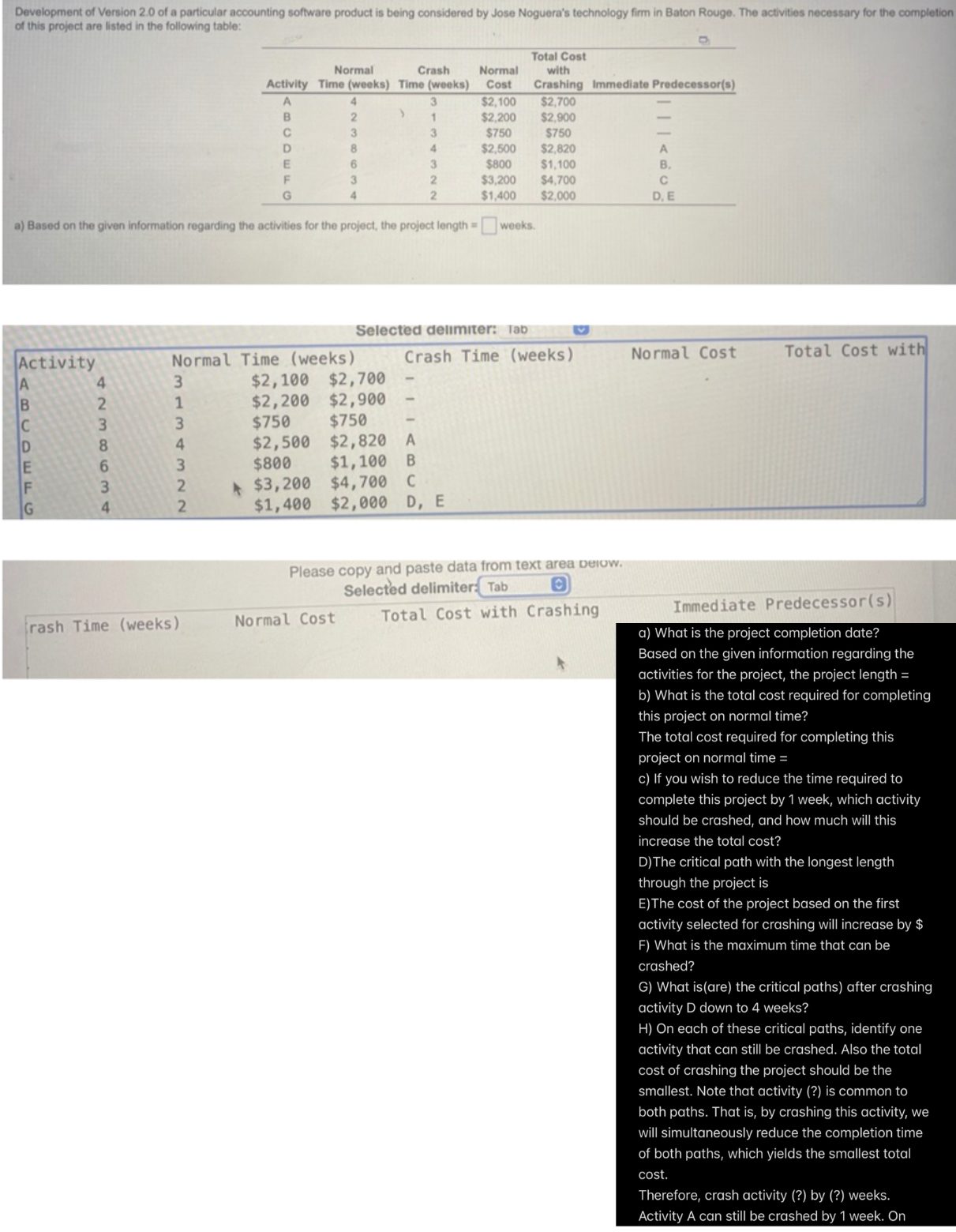 Solved Development of Version 2.0 ﻿of a particular | Chegg.com