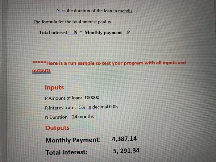 Solved • Complete the following programs in Python. • Ensure | Chegg.com