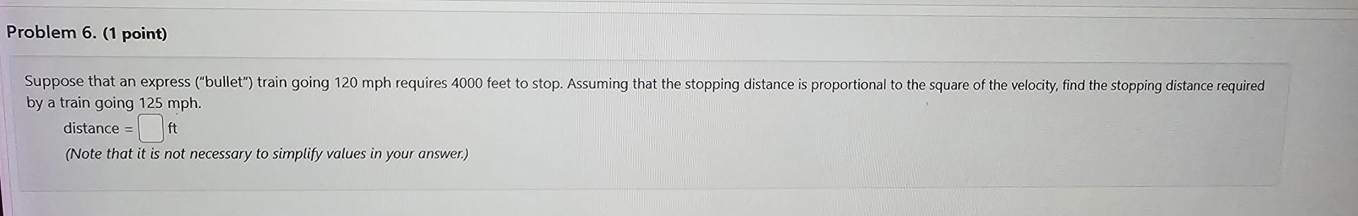 Solved Problem 6. (1 ﻿point)Suppose that an express | Chegg.com