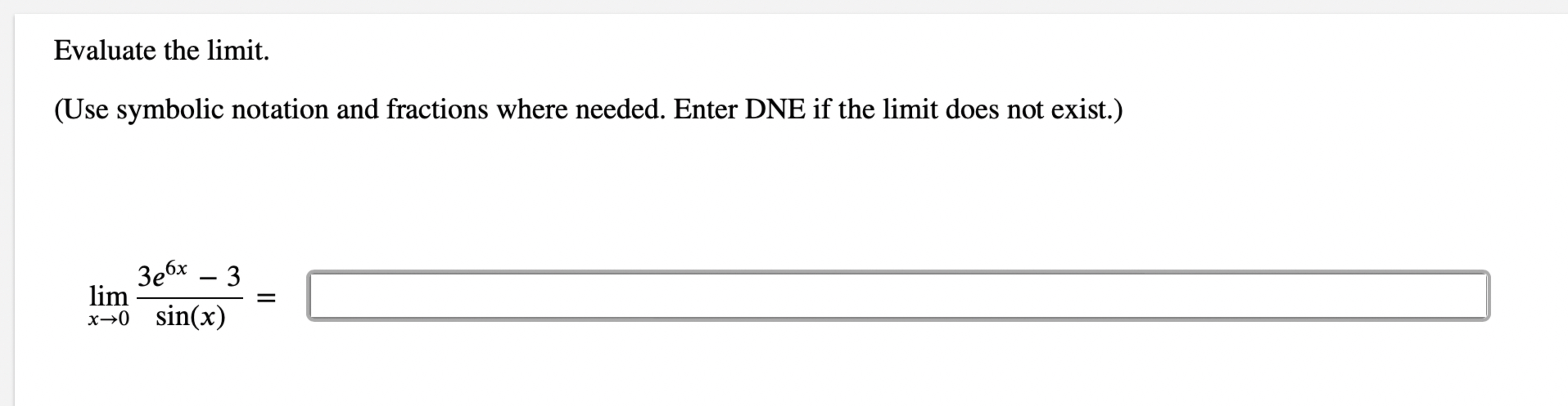 Solved Evaluate the limit.(Use symbolic notation and | Chegg.com