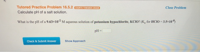 Solved Close Problem Tutored Practice Problem 16.5.2 COUNTS | Chegg.com
