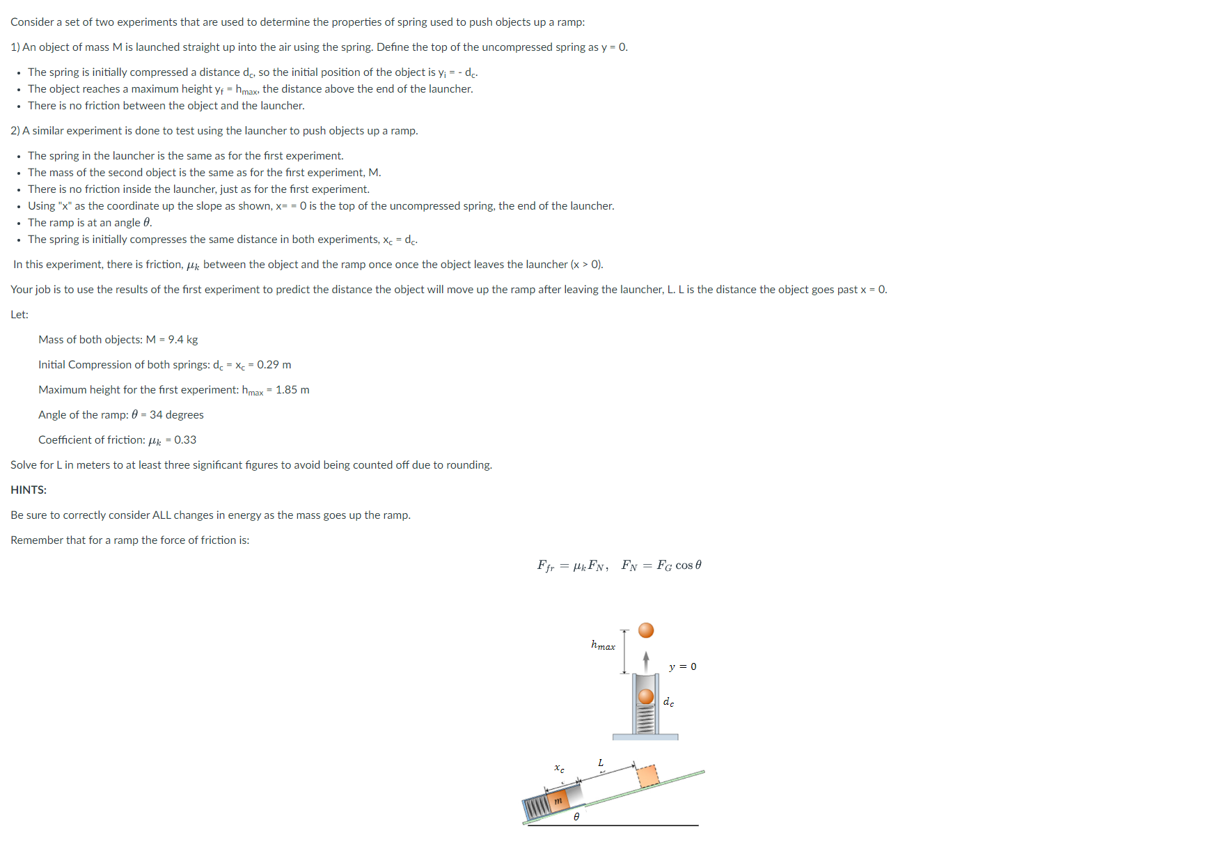 Consider a set of two experiments that are used to | Chegg.com