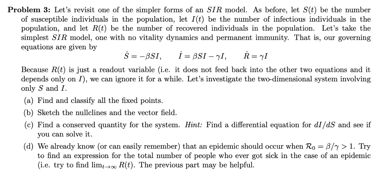 Solved Problem 3: Let's revisit one of the simpler forms of | Chegg.com