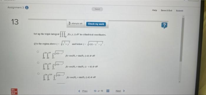 Solved Assignment 3 S Help Seve & Exit Submit 10 3 anos | Chegg.com