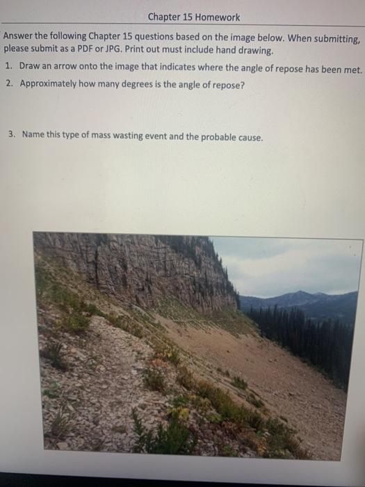 Solved Chapter 15 Homework Answer the following Chapter 15 | Chegg.com