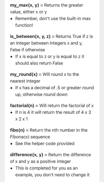 Solved Use idle3 or Moodle to edit the program named | Chegg.com