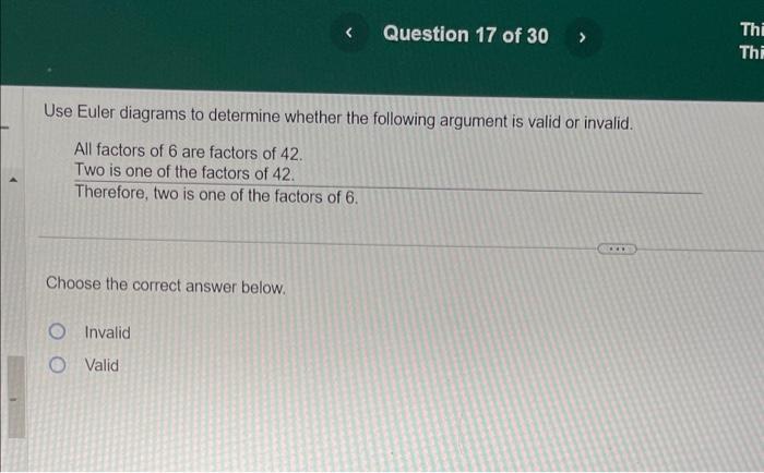 Use Euler diagrams to determine whether the following | Chegg.com
