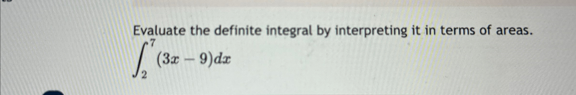 Solved Evaluate the definite integral by interpreting it in | Chegg.com