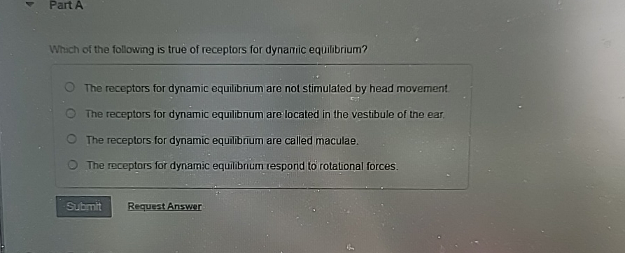 Solved Which of the following is true of receptors for | Chegg.com