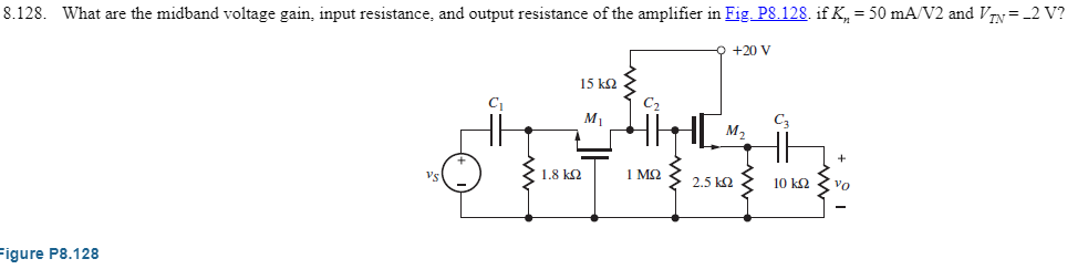 Solved 8.136. ﻿Use the short-circuit time-constant technique | Chegg.com