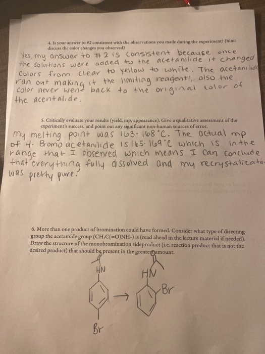 Solved please help with balancing the reaction & 3a&b | Chegg.com