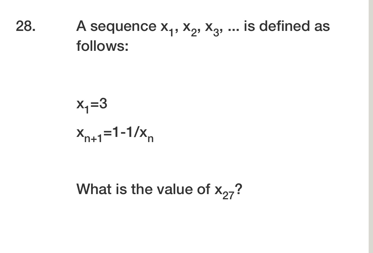 Solved A sequence x1,x2,x3,dots is defined | Chegg.com