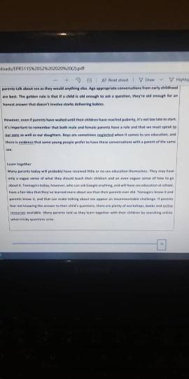 Section C: Summary writing (30) 20. Read the article, | Chegg.com
