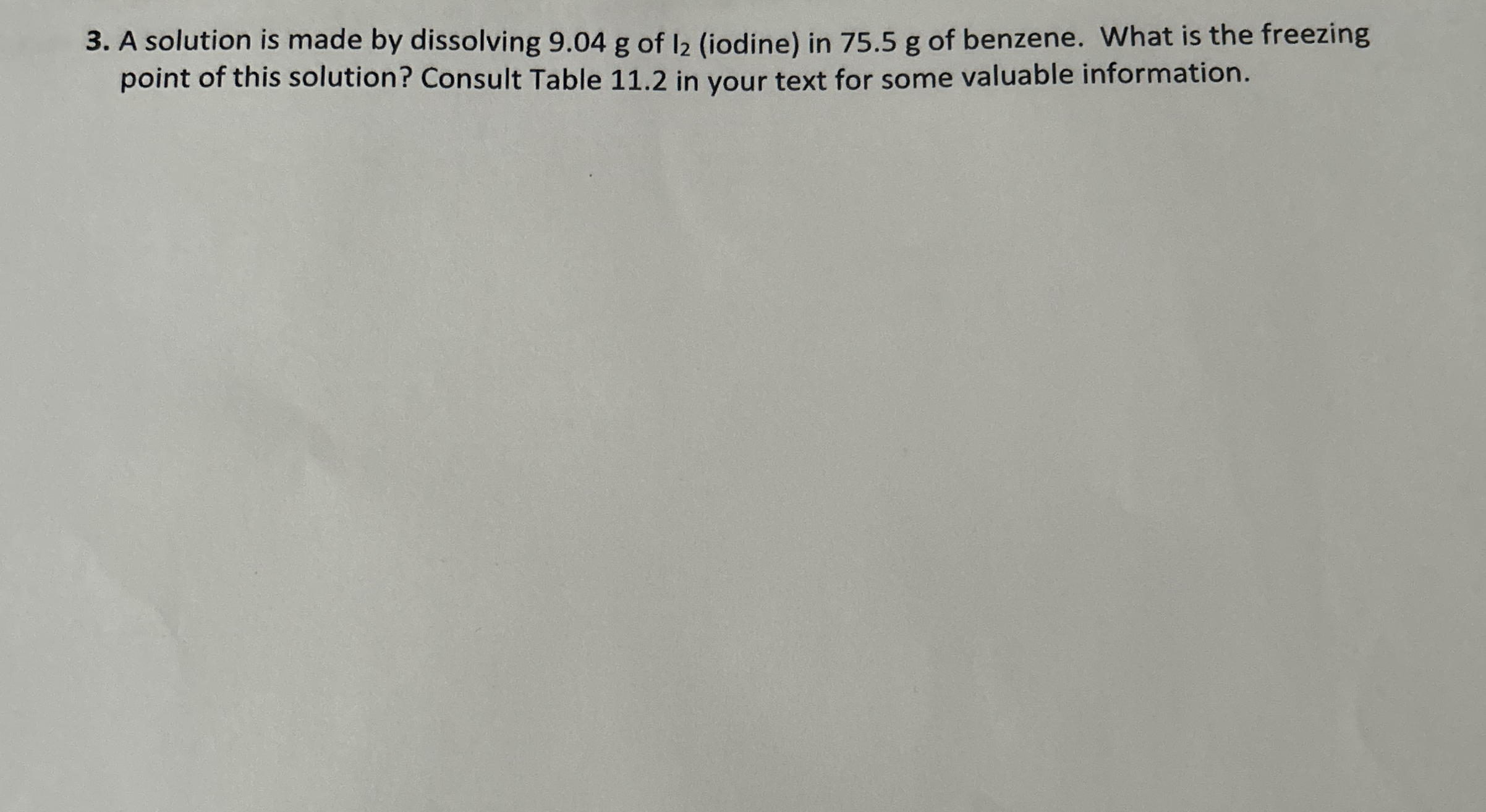 Solved A solution is made by dissolving 9.04 ﻿g of | Chegg.com