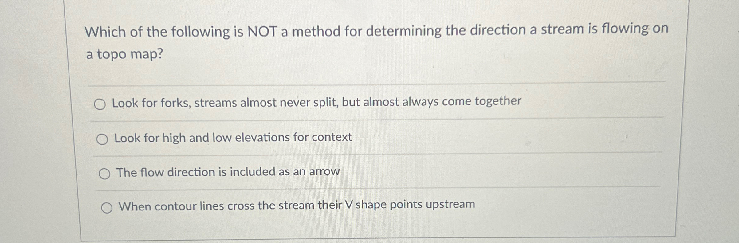 Solved Which of the following is NOT a method for | Chegg.com