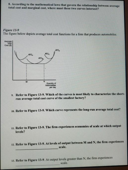 Solved 8 According To The Mathematical Laws That Govern The Chegg