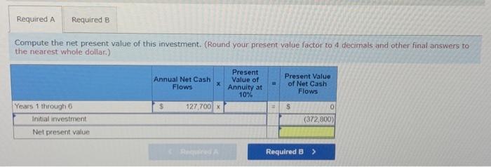 Solved Exercise 24-13 (Algo) Net present value of an annuity | Chegg.com