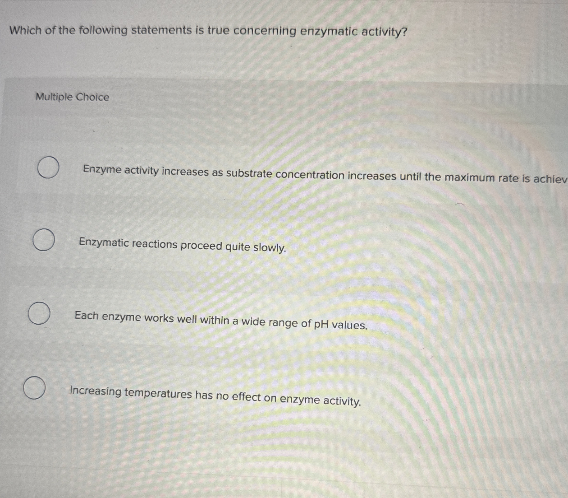 Solved Which of the following statements is true concerning | Chegg.com