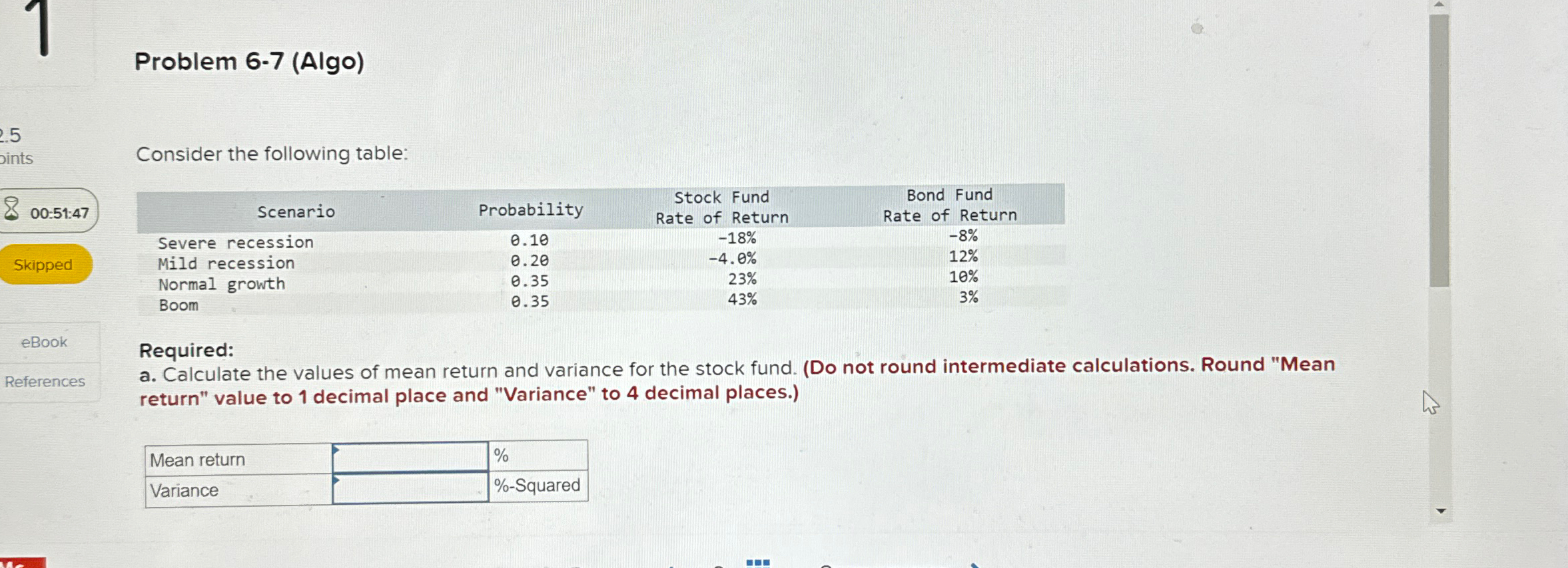 Solved Problem 6-7 (Algo)Consider the following | Chegg.com