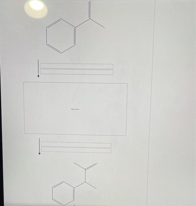 Solved Draw the products of the two step reaction sequence | Chegg.com