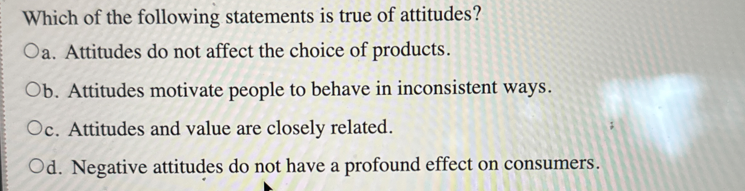 Solved Which of the following statements is true of | Chegg.com