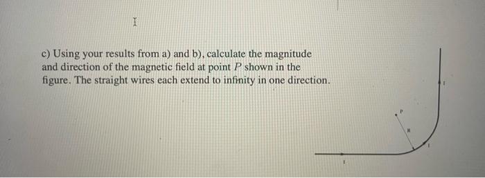 Solved 3. (a) A current I flows rightward through a | Chegg.com