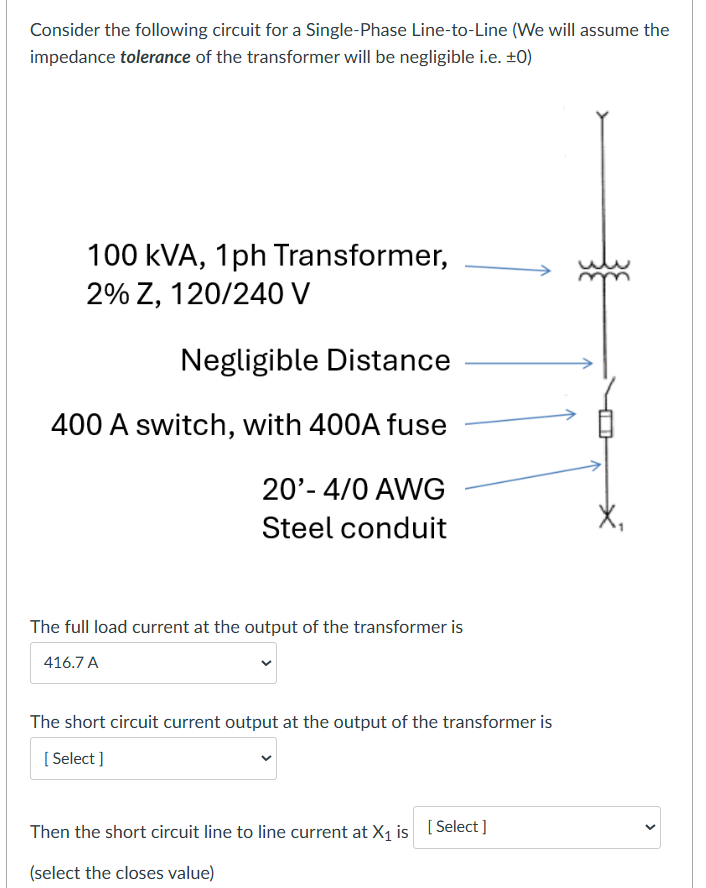 Solved Consider the following circuit for a Single-Phase | Chegg.com