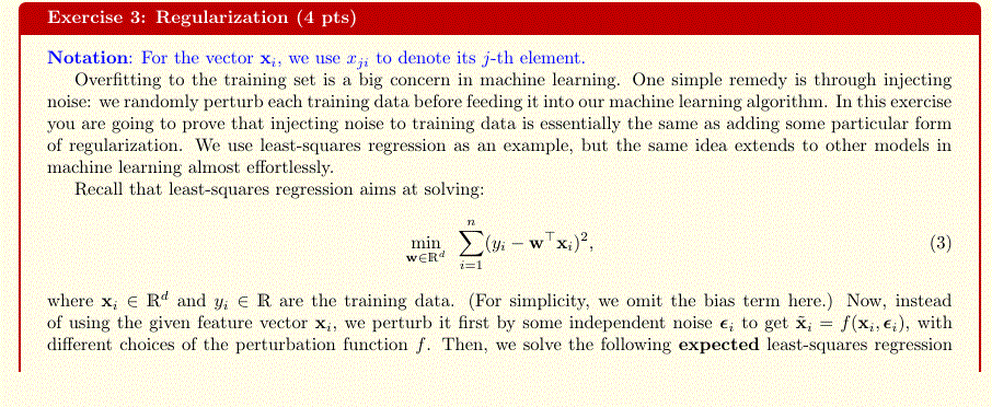 Solved Notation: For the vector xi , ﻿we use xji to denote | Chegg.com