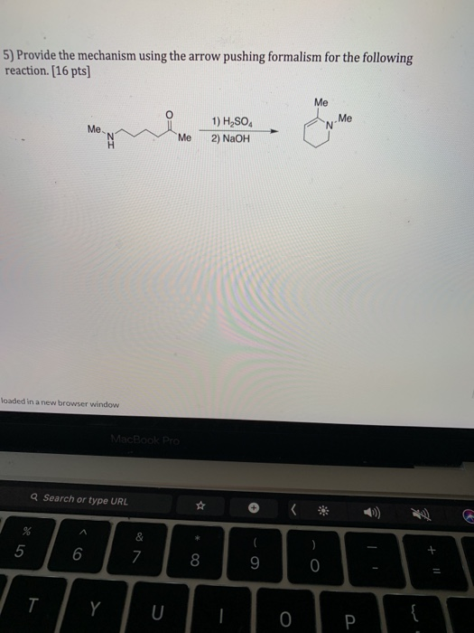 Solved Provide the mechanism using the arrow pushing | Chegg.com