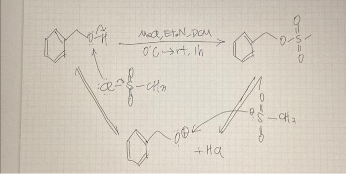 Solved How should I draw the mechanism of the reaction shown | Chegg.com